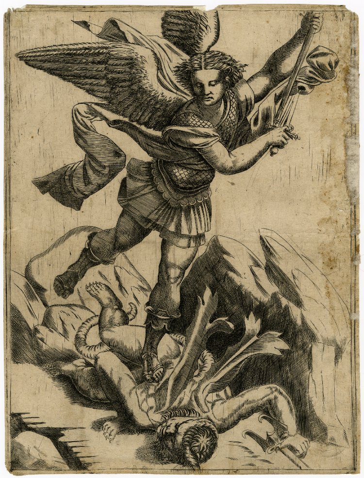 Spencer Alley: Copied before 1700 after Raphael