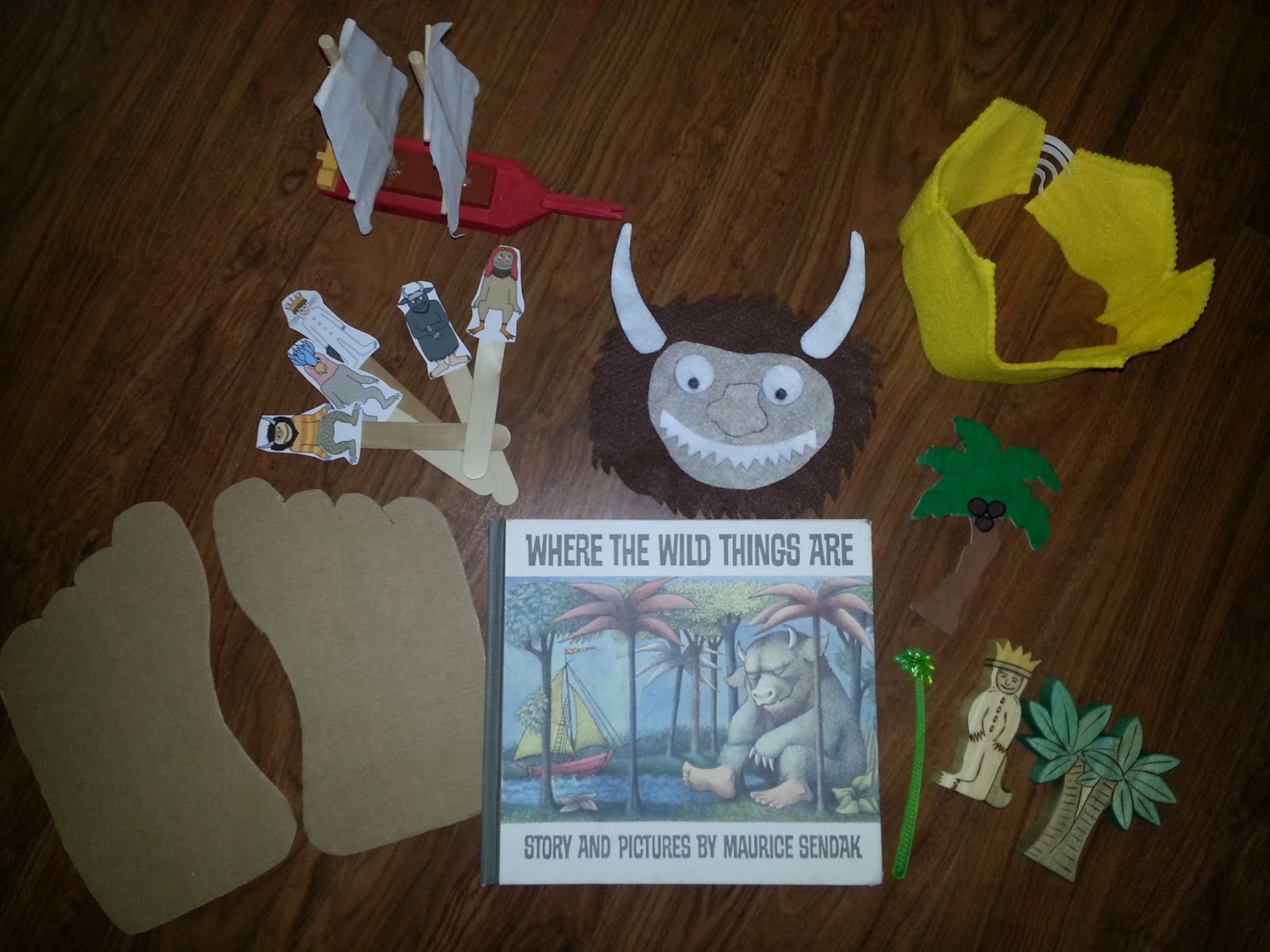Our WHERE THE WILD THINGS ARE Literacy Basket