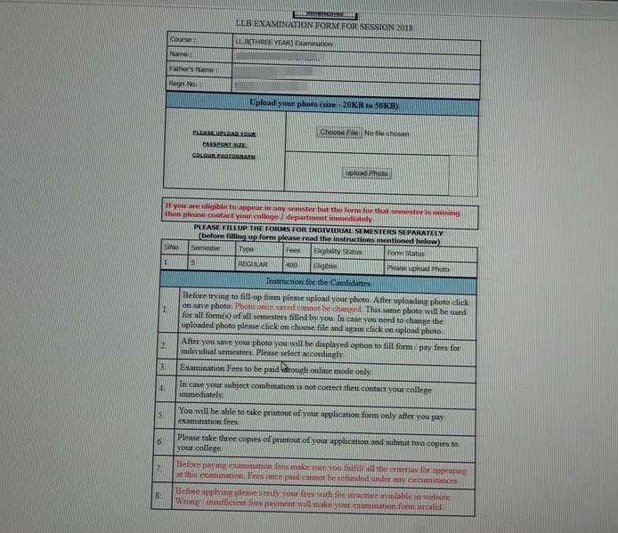 teachingyou Law: UNIVERSITY OF NORTH BENGAL (LL.B 3 YEARS & 5 YEARS ...