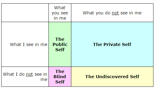 Reflection through Johari Window ~ Learning Endlessly
