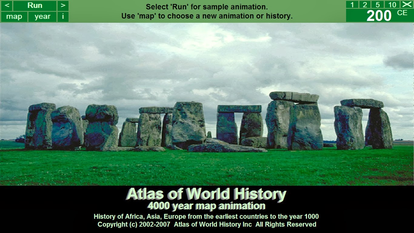 Atlas of World History - Map Animation