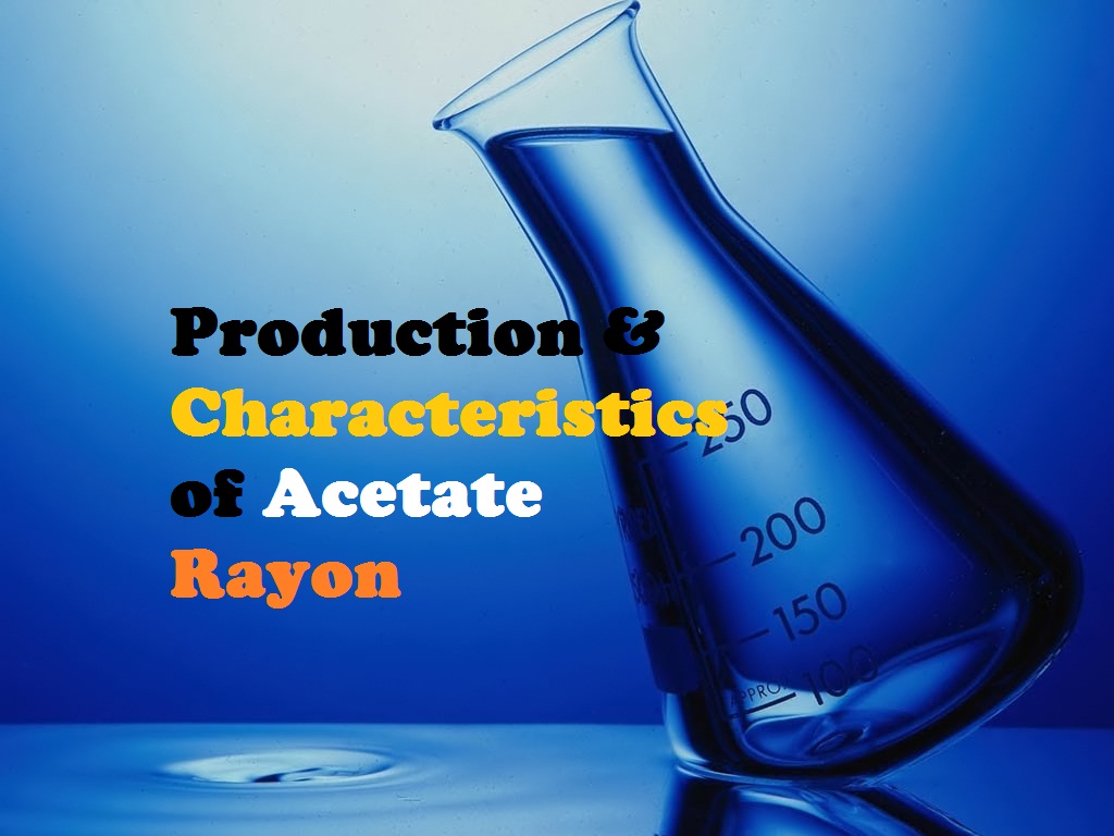 Solutions In Chemical Tropics: Production & Characteristics of Acetate ...