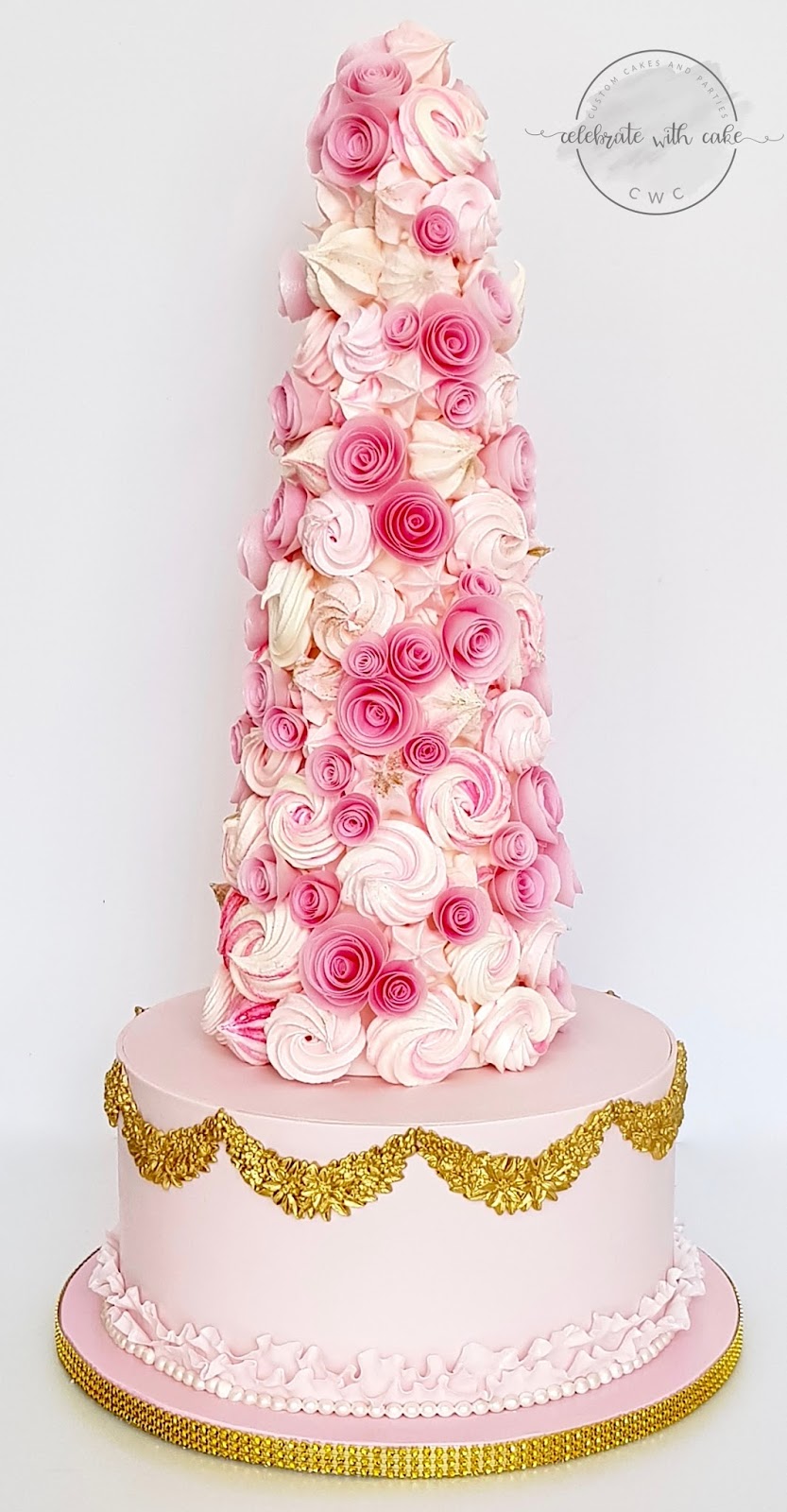 Celebrate with Cake!: Meringue Tower Cake!