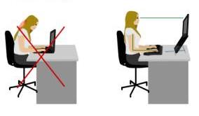 Ergonomicworks: Laptop Ergonomics-Tips for Relaxed and safe positions