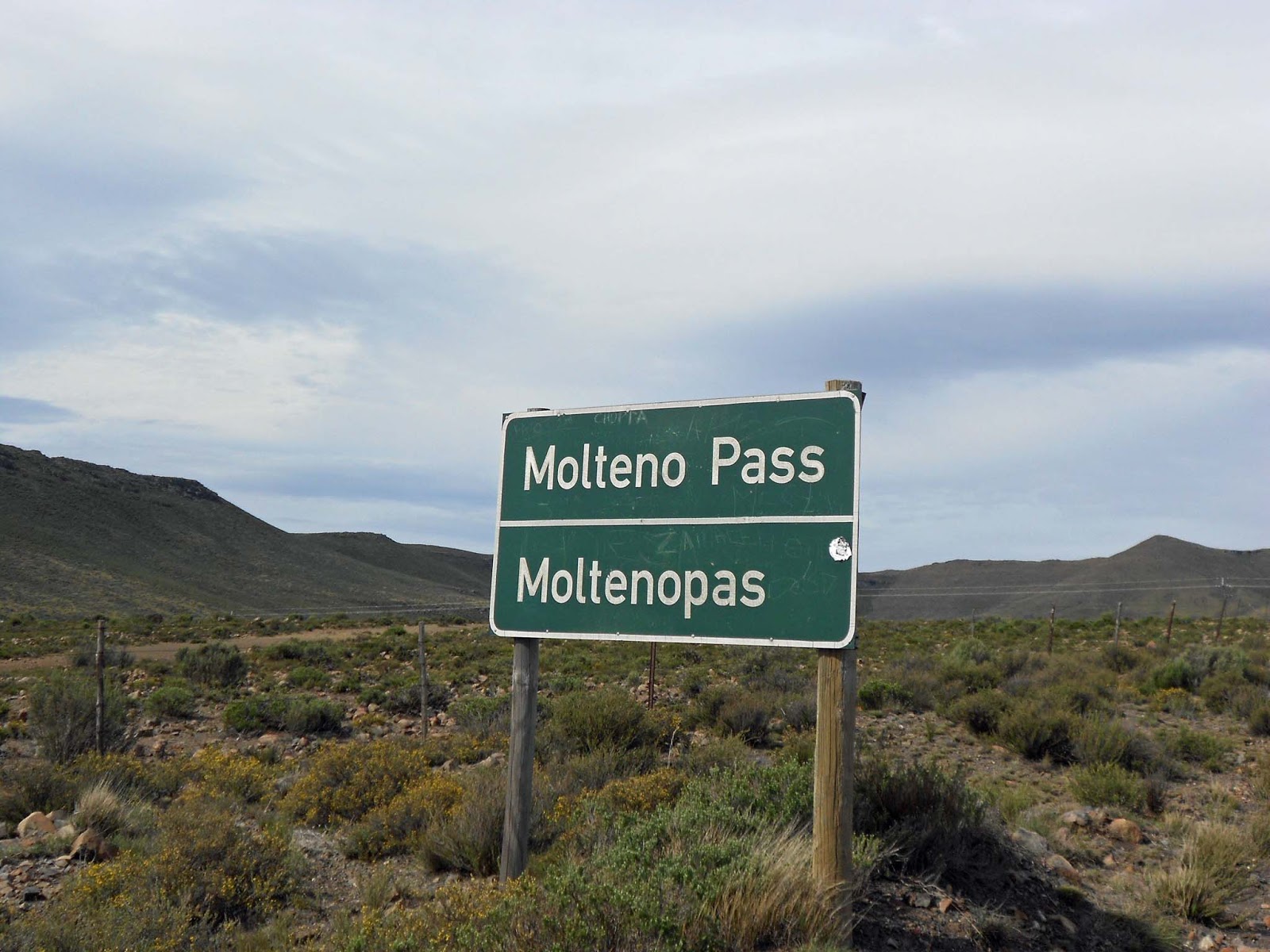 Molteno Pass: Mountains, Tires and Flowers