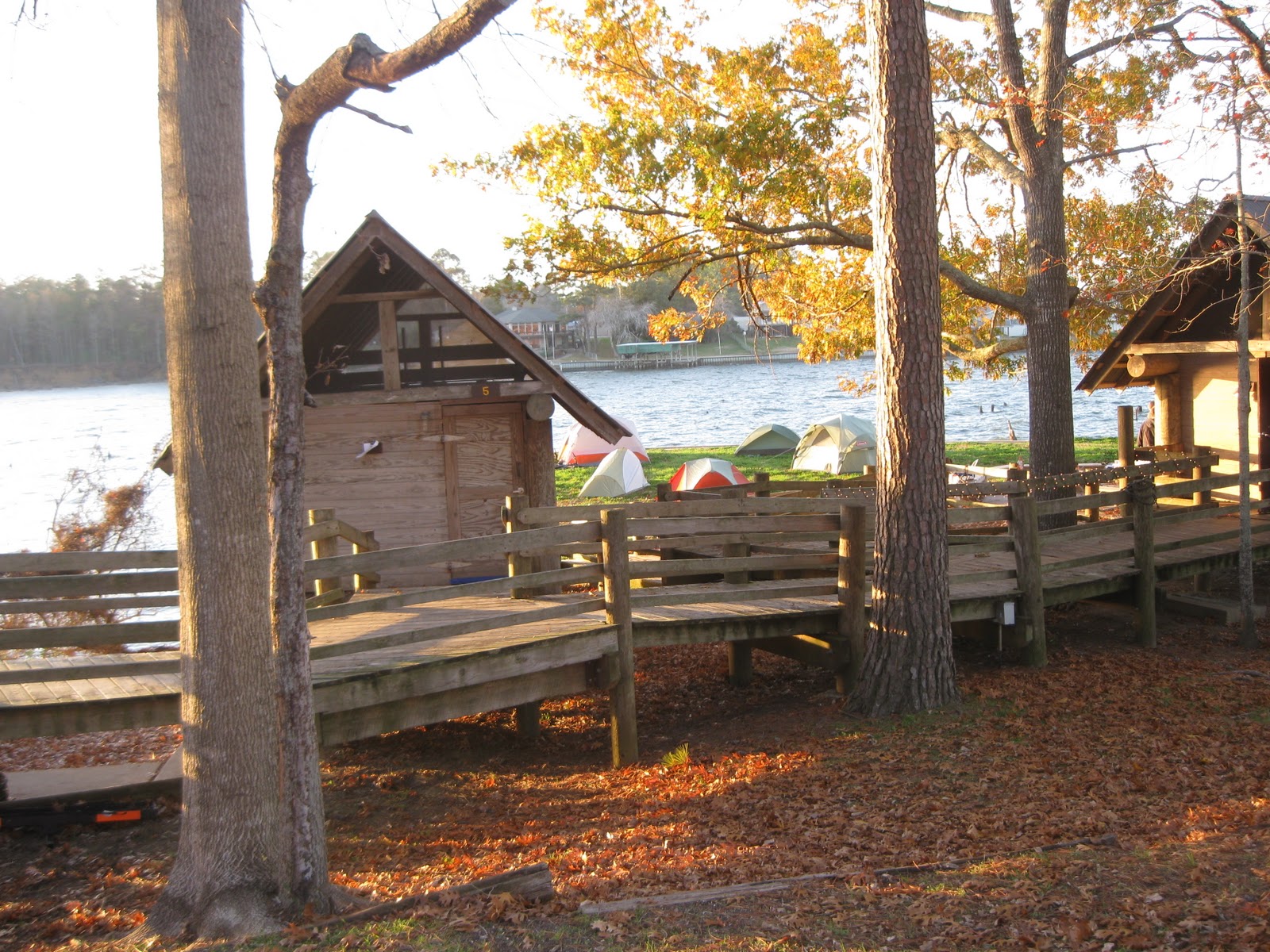Starting Over: New Year's Eve Campout Lake Livingston State Park 2011