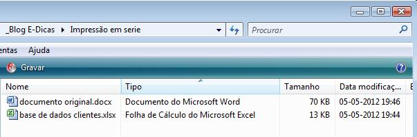 E-Dicas: Impressão em Série no MS Word 2010 ( Mail Merge )