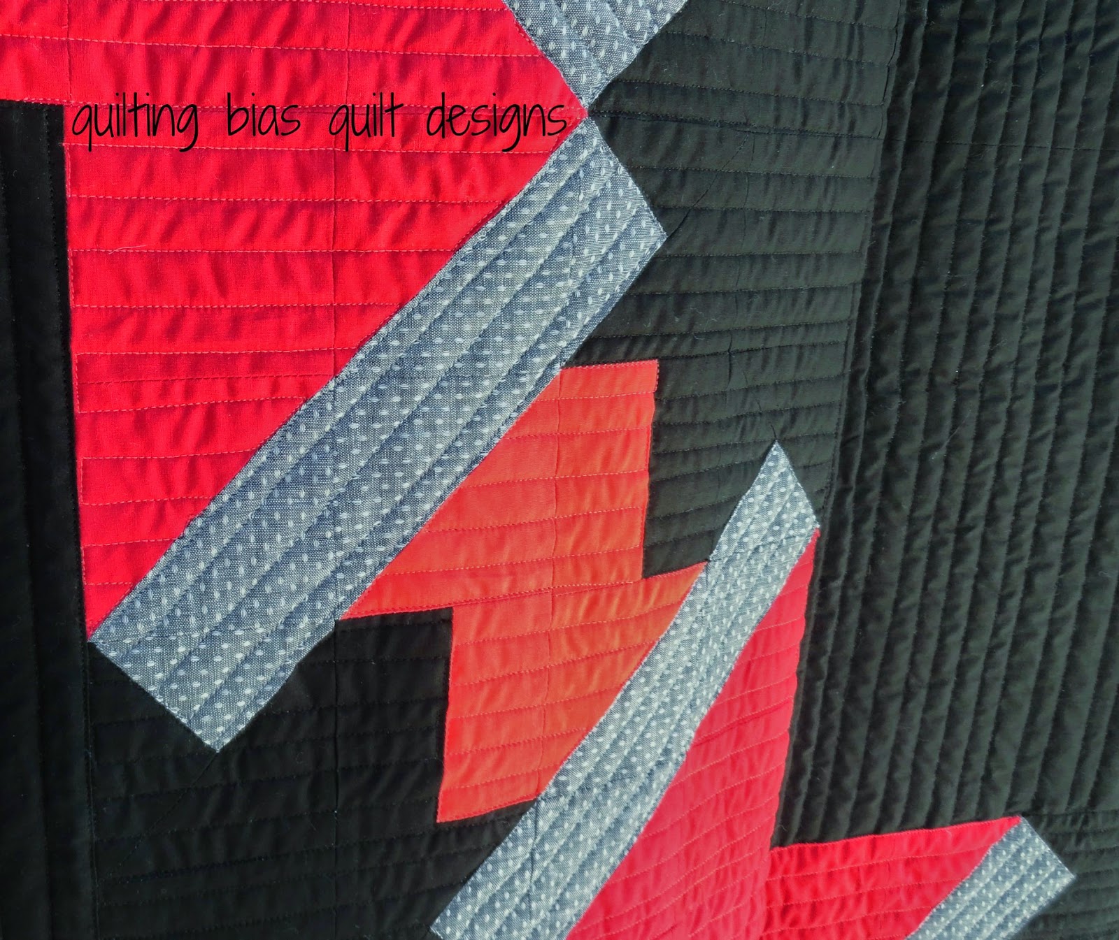 quilting bias: JAGGED EDGES