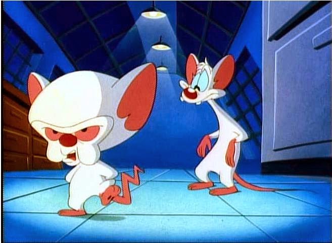 Lembranças dos clássicos: Pinky e Cérebro