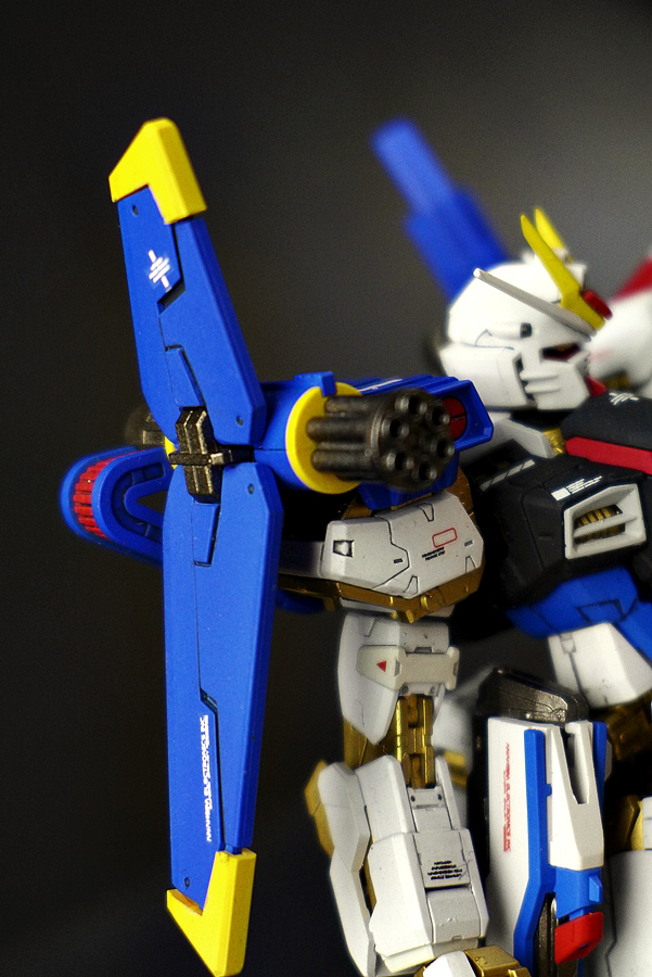 Custom Build: HG x RG 1/144 Deep Launcher Strike Freedom Gundam