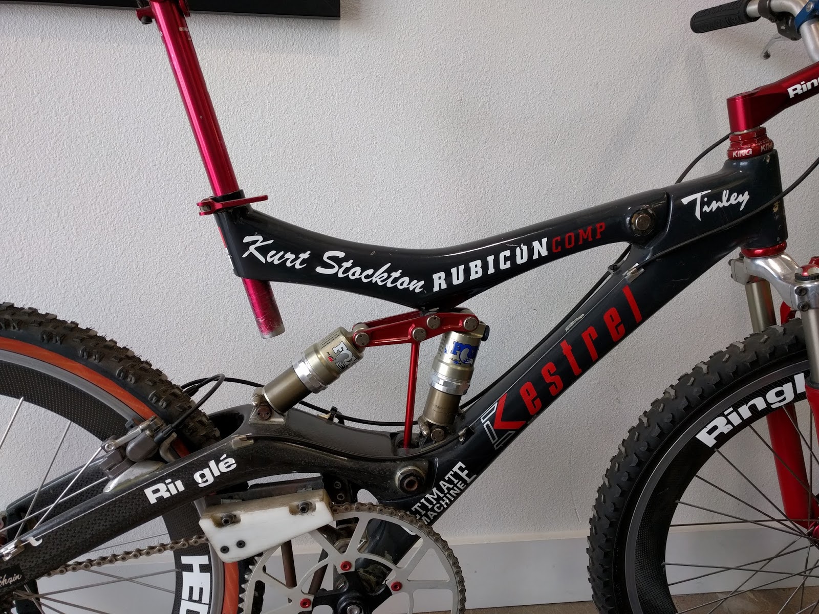 Green Bird: Full Suspension Throwback: Kestrel Rubicon