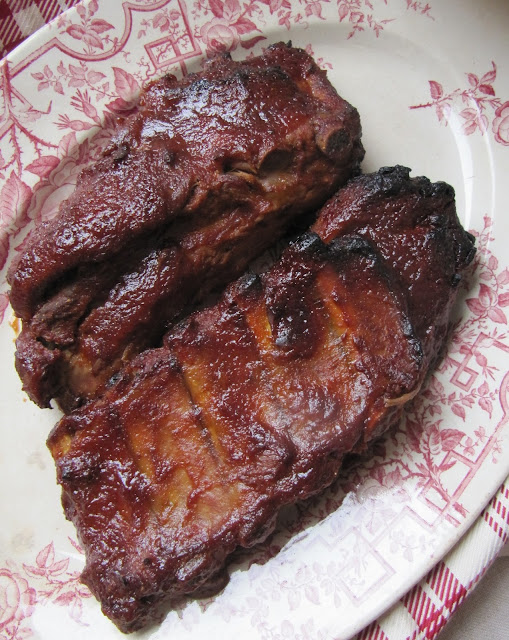 La cuisine d'ici et d'ISCA: Travers de porc entier laqué