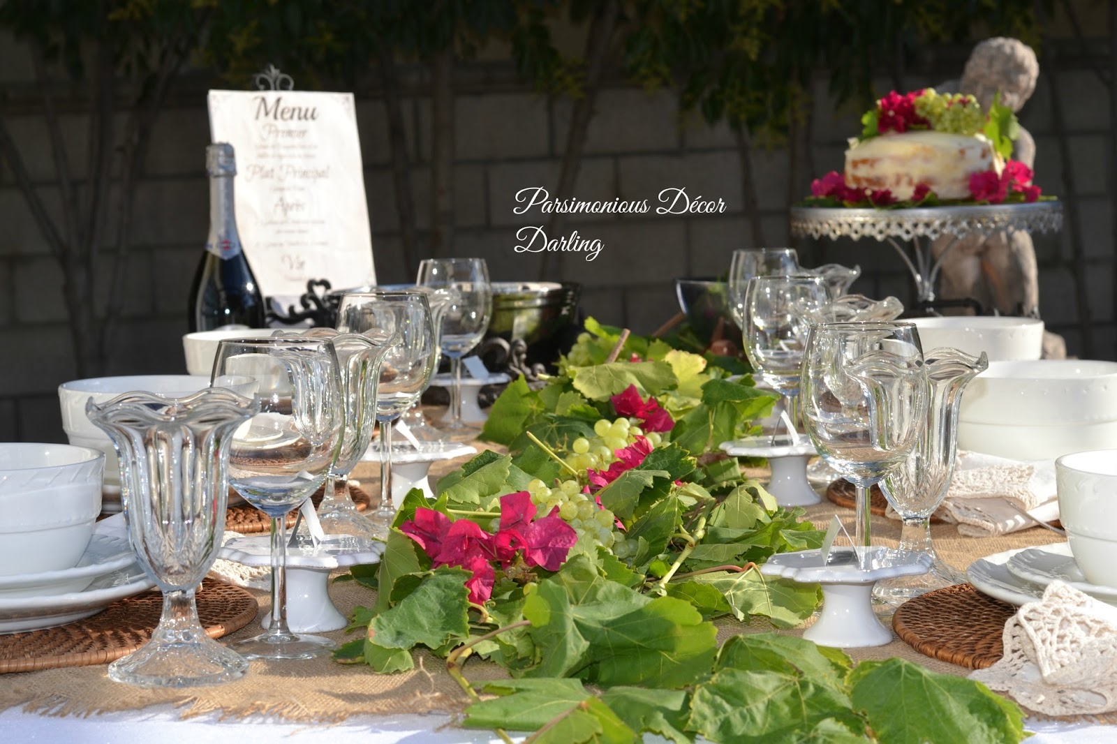 Parsimonious Décor Darling: Set Your Table With Flair--Mindfully ...