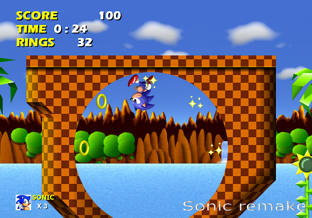 Sonic The Hedgehog Remake (unofficial): Images