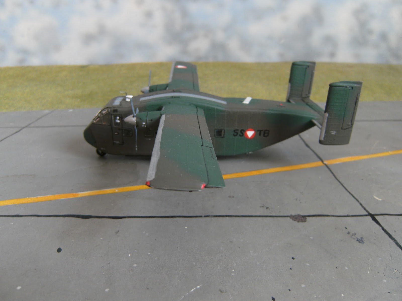 Happyscale-Modellbau: Short SC.7 Skyvan - restored Airfix-kit built in ...