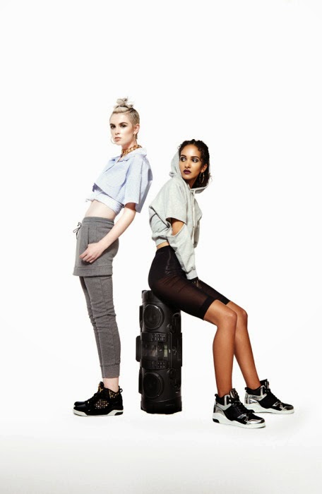 mode models blog: Charli and Olivia in Georgie Magazine #3 by Pedersen