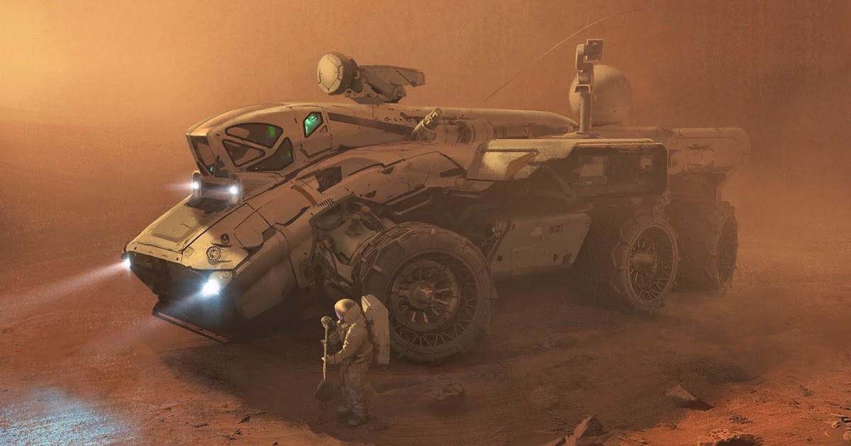 Mars explorer by Erik van Helvoirt | human Mars