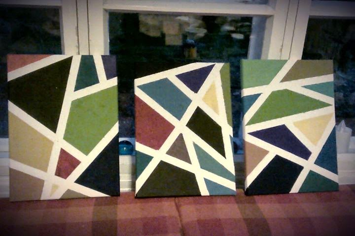 donar jox: Målartejp och färg, fina tavlor.