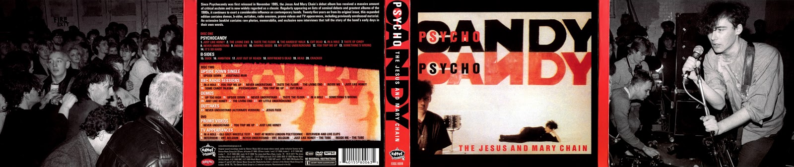 1985 Psychocandy - The Jesus And Mary Chain - Rockronología