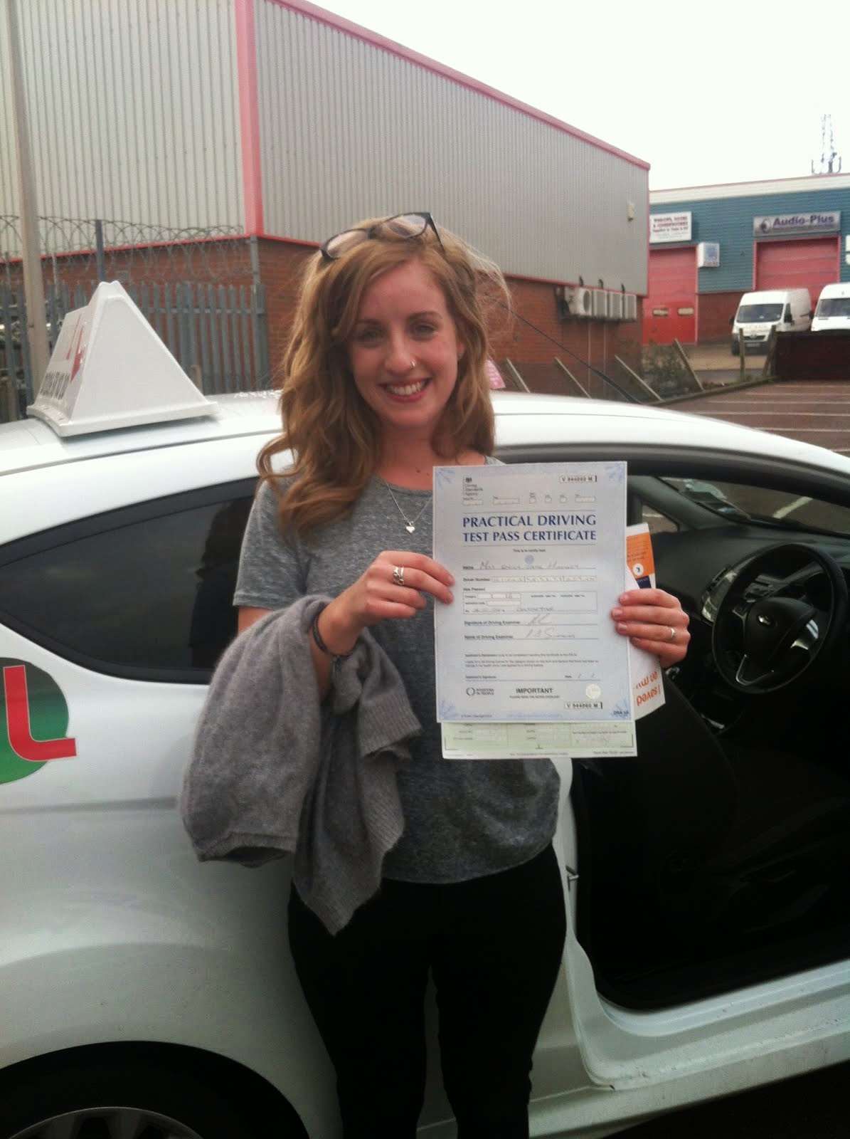 STREETLIFE DRIVING SCHOOL RECENT PASSES WELL DONE: EMILY HINKLEY