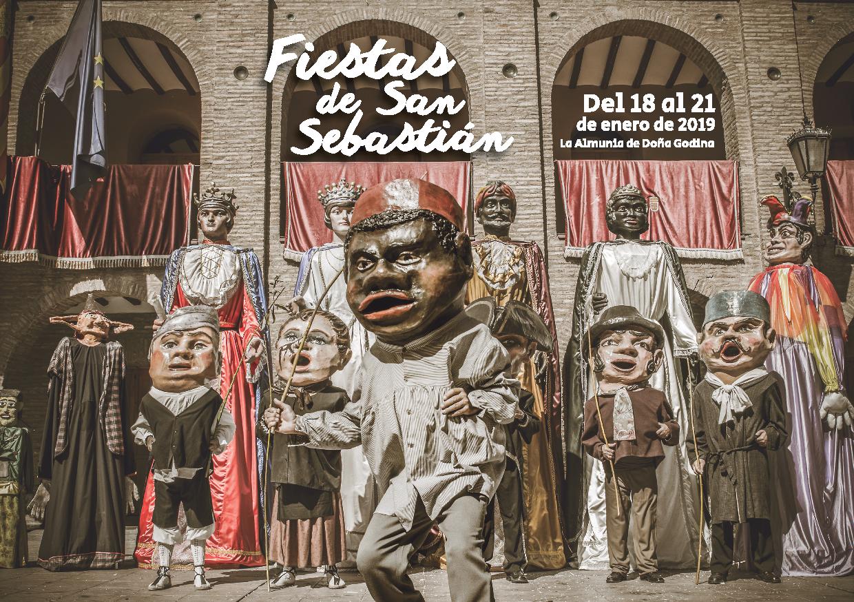 LA ALMUNIA DE DOÑA GODINA SAN SEBASTIÁN 2019 (ZARAGOZA) ~ FECARTOROS