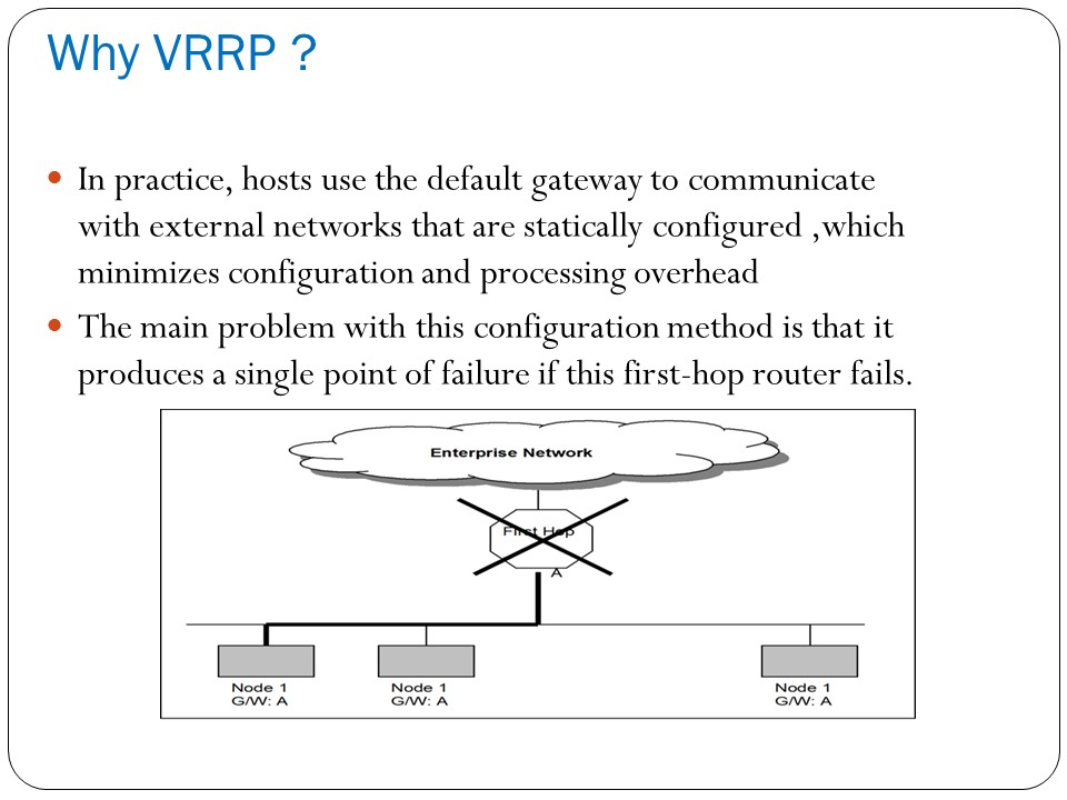 Networking And Scripting : VRRP-Explanation with Example