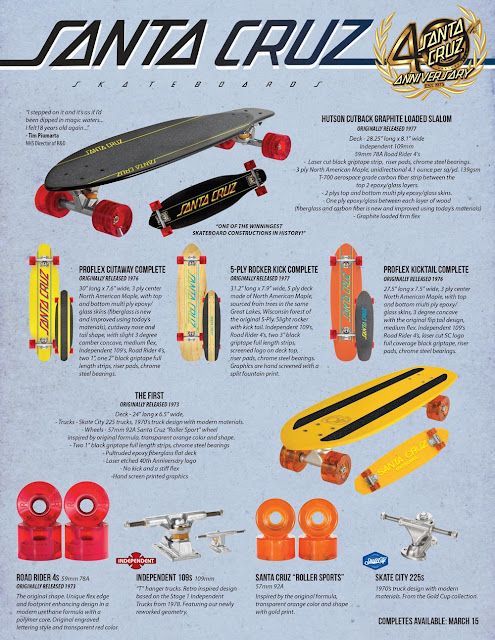 XTSTMの毎日がエブリデー。: SANTA CRUZ 40th Anniversary LTD