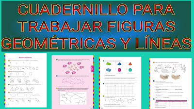 CUADERNILLO DE MATEMÁTICAS PARA TRABAJAR LÍNEAS Y FIGURAS GEOMÉTRICAS ...