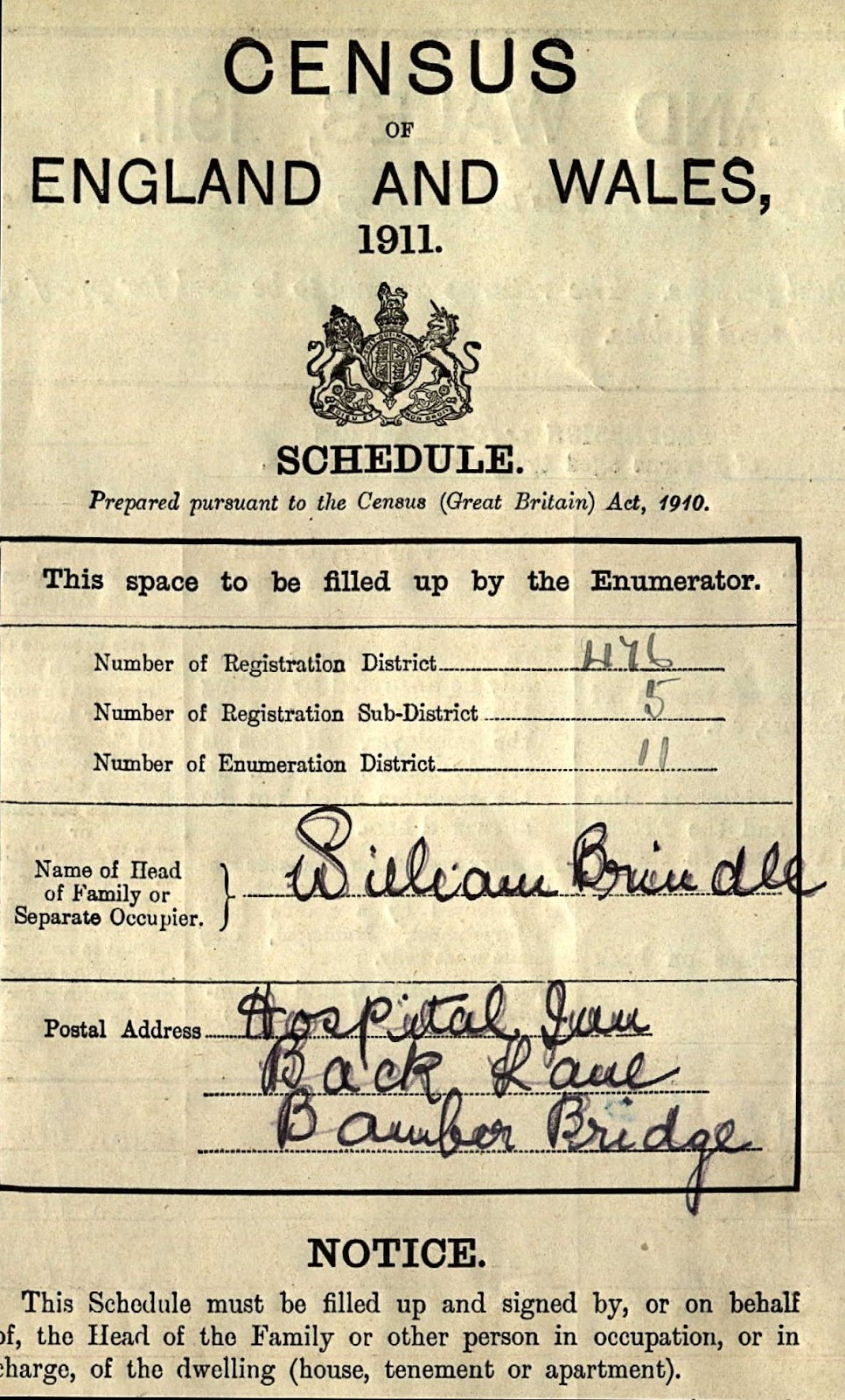 Chorley's Inns and Taverns: Bamber Bridge - Hospital Inn