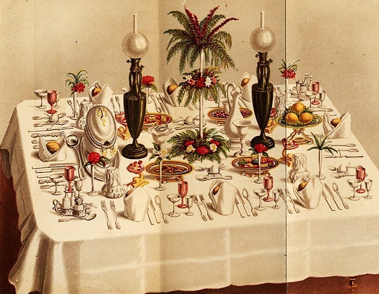 Women in the 19C United States of America: A well set table was a sign ...