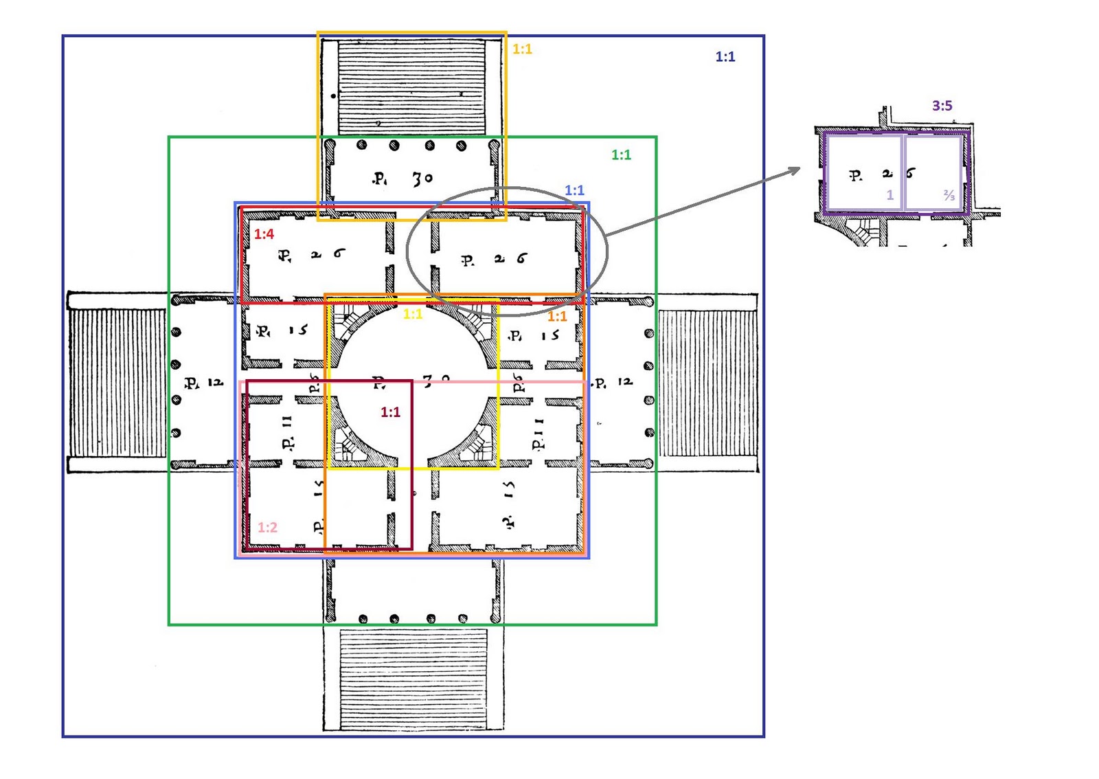B5-UMR JoeyTomRoderikVivianne: Ruimtelijke puzzel van villa Rotonda ...