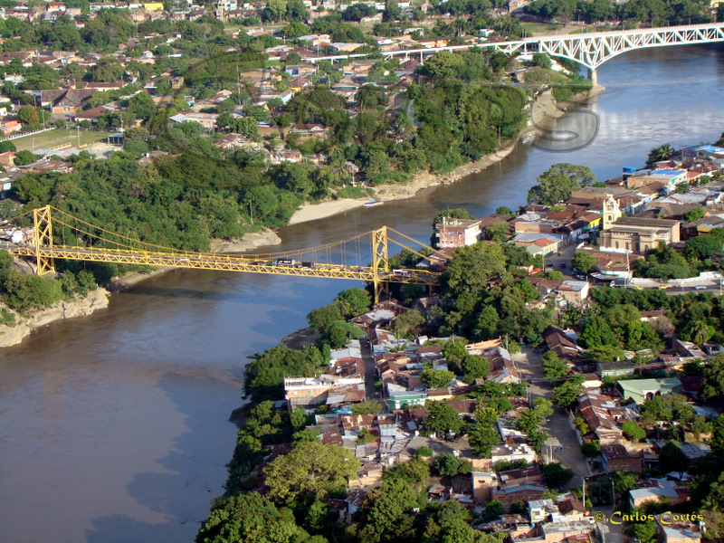 FOTOGRAFÍA AÉREA DE COLOMBIA: Girardot - Cundinamarca