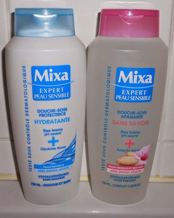 Enjoy SweetyS. World: Gels douche soin - Mixa Expert peau sensible