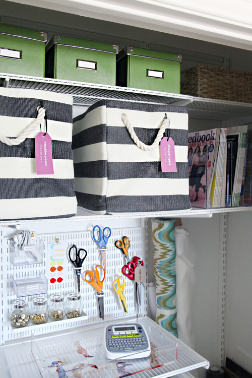 IHeart Organizing: The Ultimate Craft Closet Organization