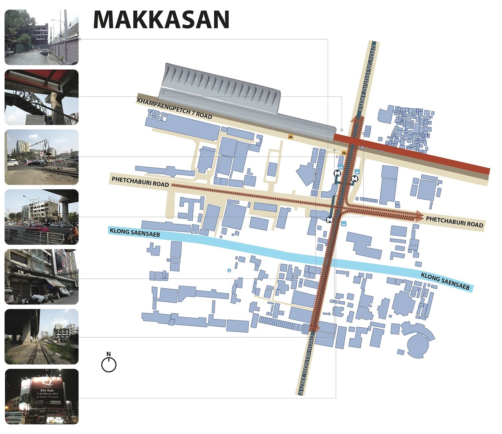 EROTICS OF ARCHITECTURE: Kamsai's Site Research: Makkasan Station