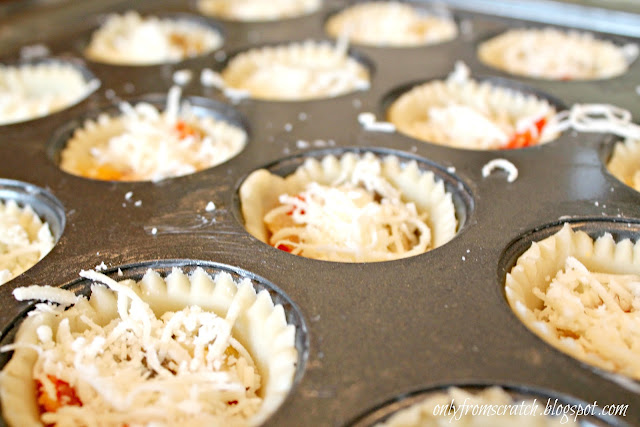 Only From Scratch: Miniature Veggie Quiche Recipe