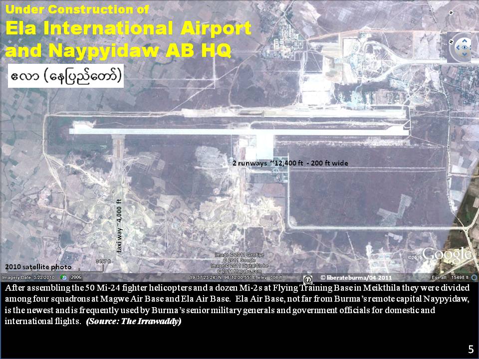 Part 1: Burma Air Force Bases: Part I: If .. No Fly Zone over Burma ...