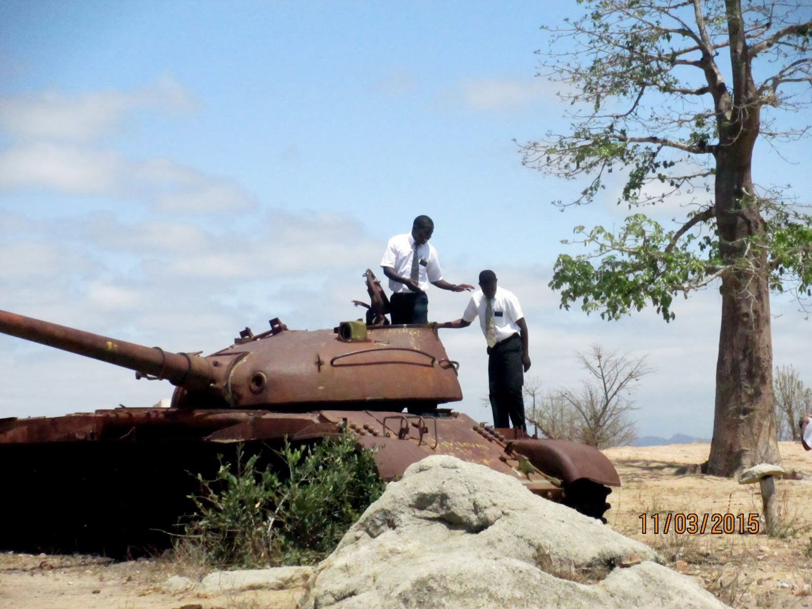 Merrills Angola Mission: TANK VISIT