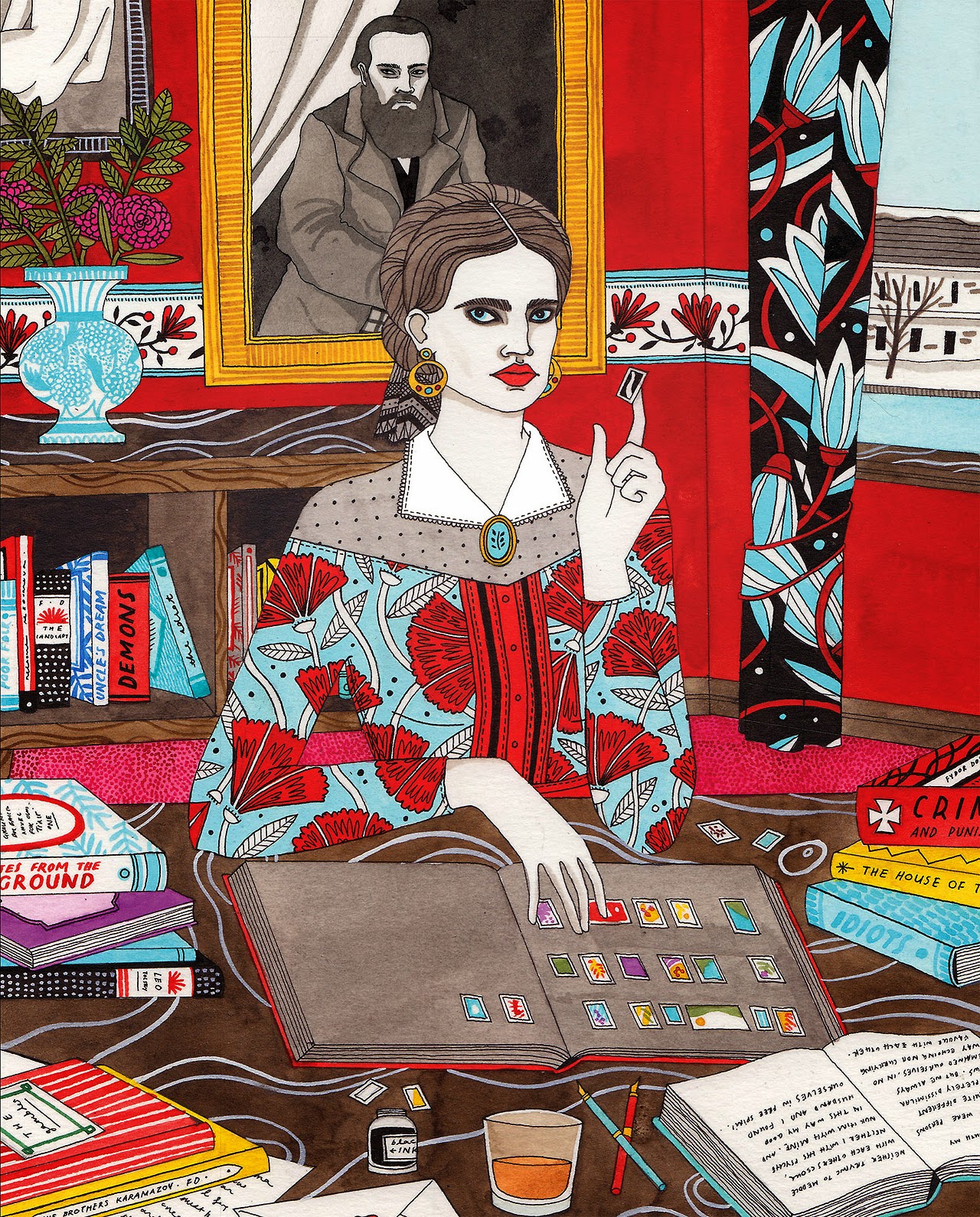 jdbrecords: illustrations by laura callaghan
