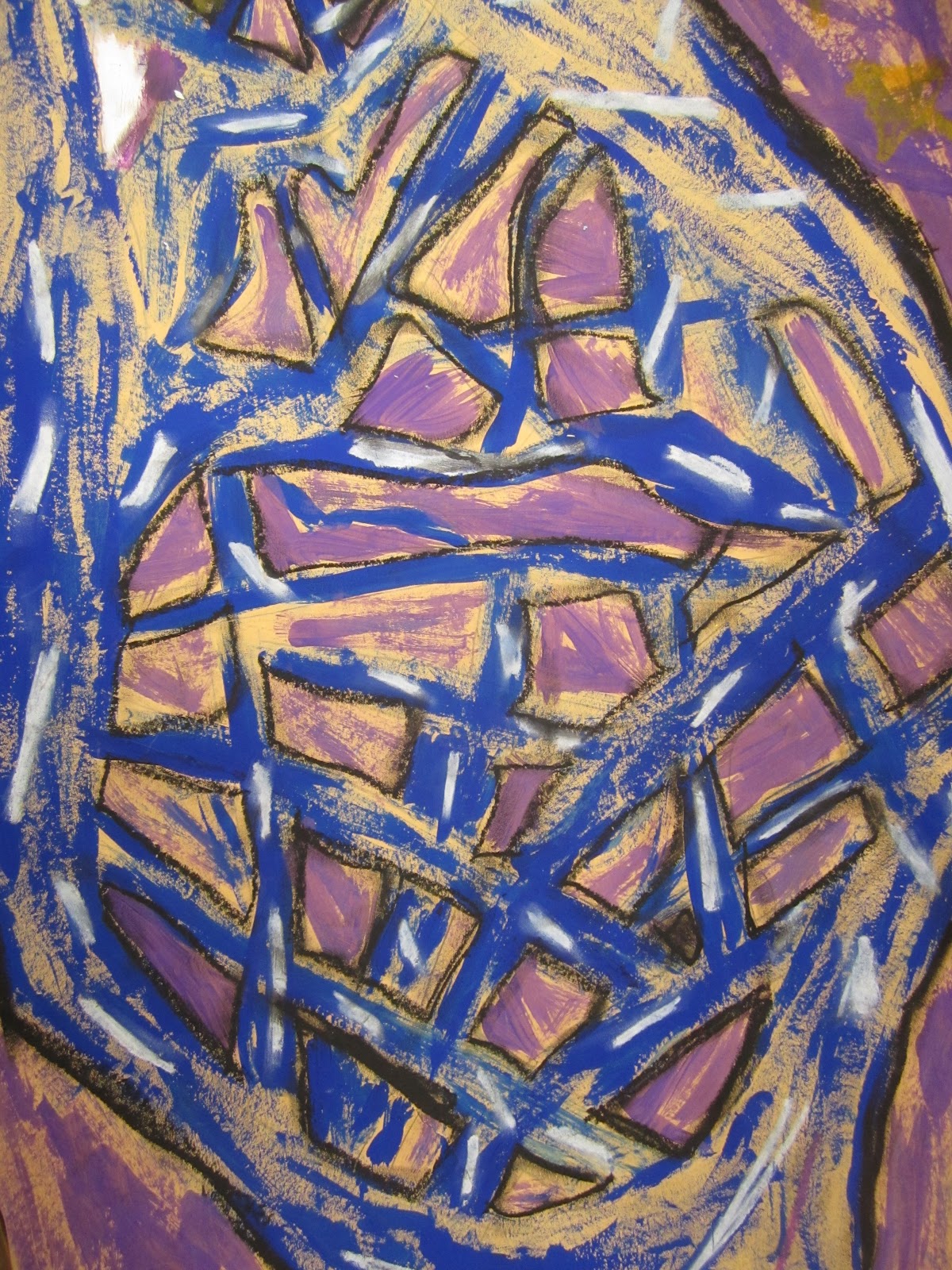 Think Create Art: Positive and Negative Space Tree Branches