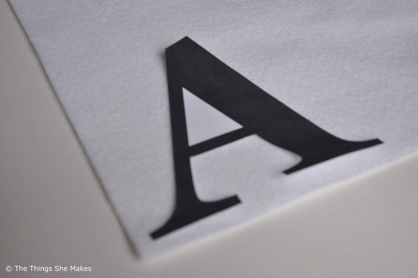 Making your own Easy Stencils | The Things She Makes