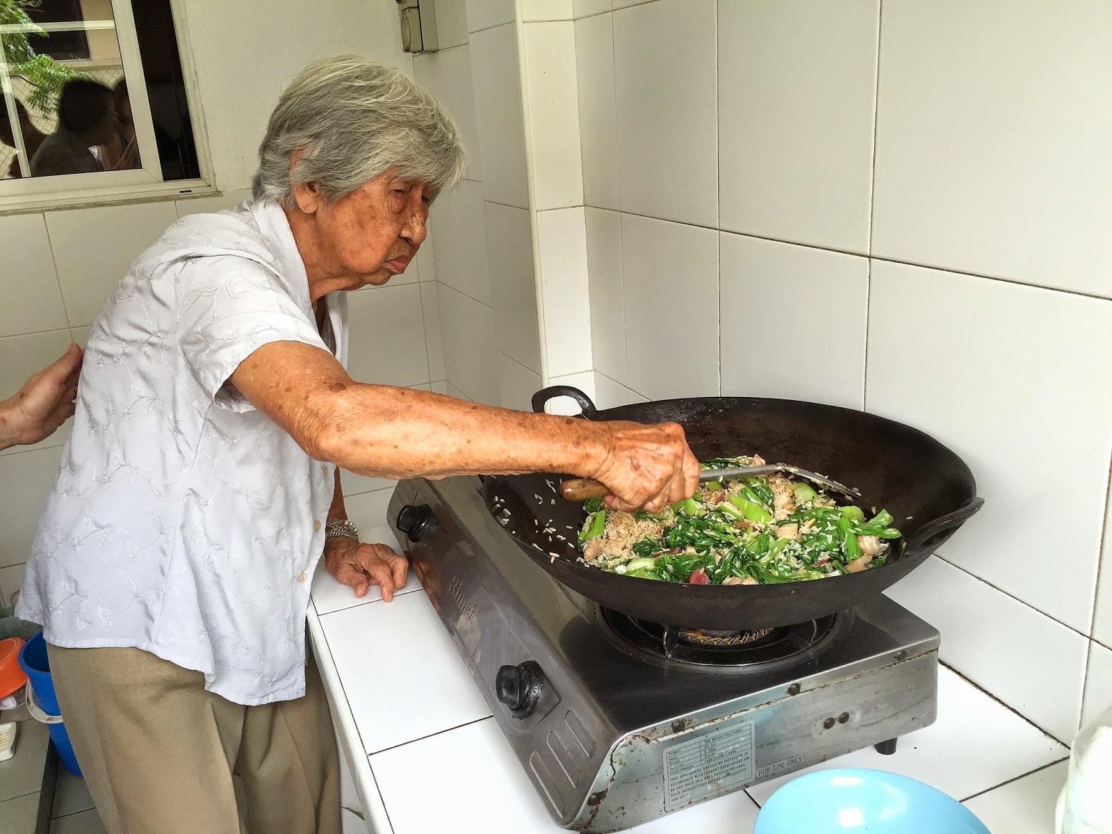 Teoh Family Nyonya Cookbook: Guah Chye Pui (Guah Chye Rice)