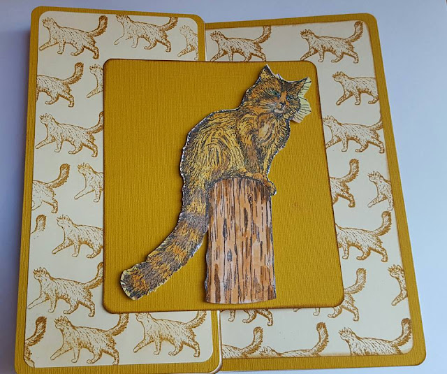 Christellas card making: Cat Card