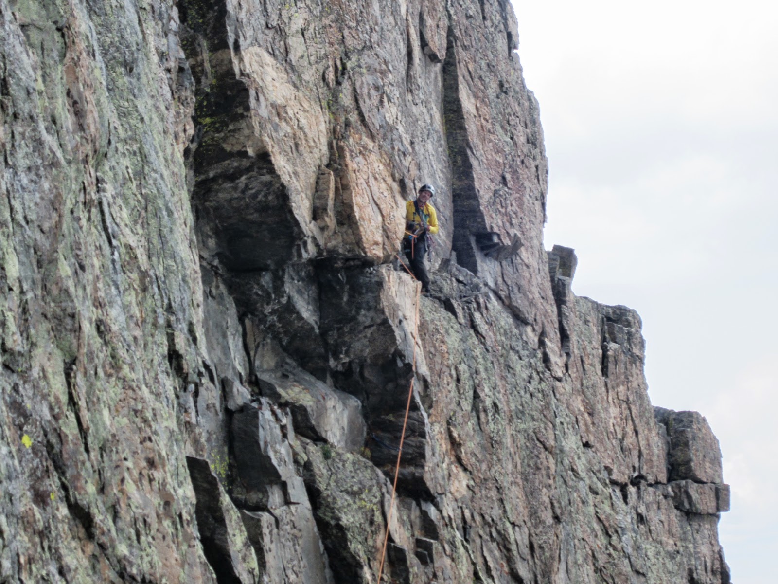 Climbing Trip Reports: Red Wall on Chasm View Wall