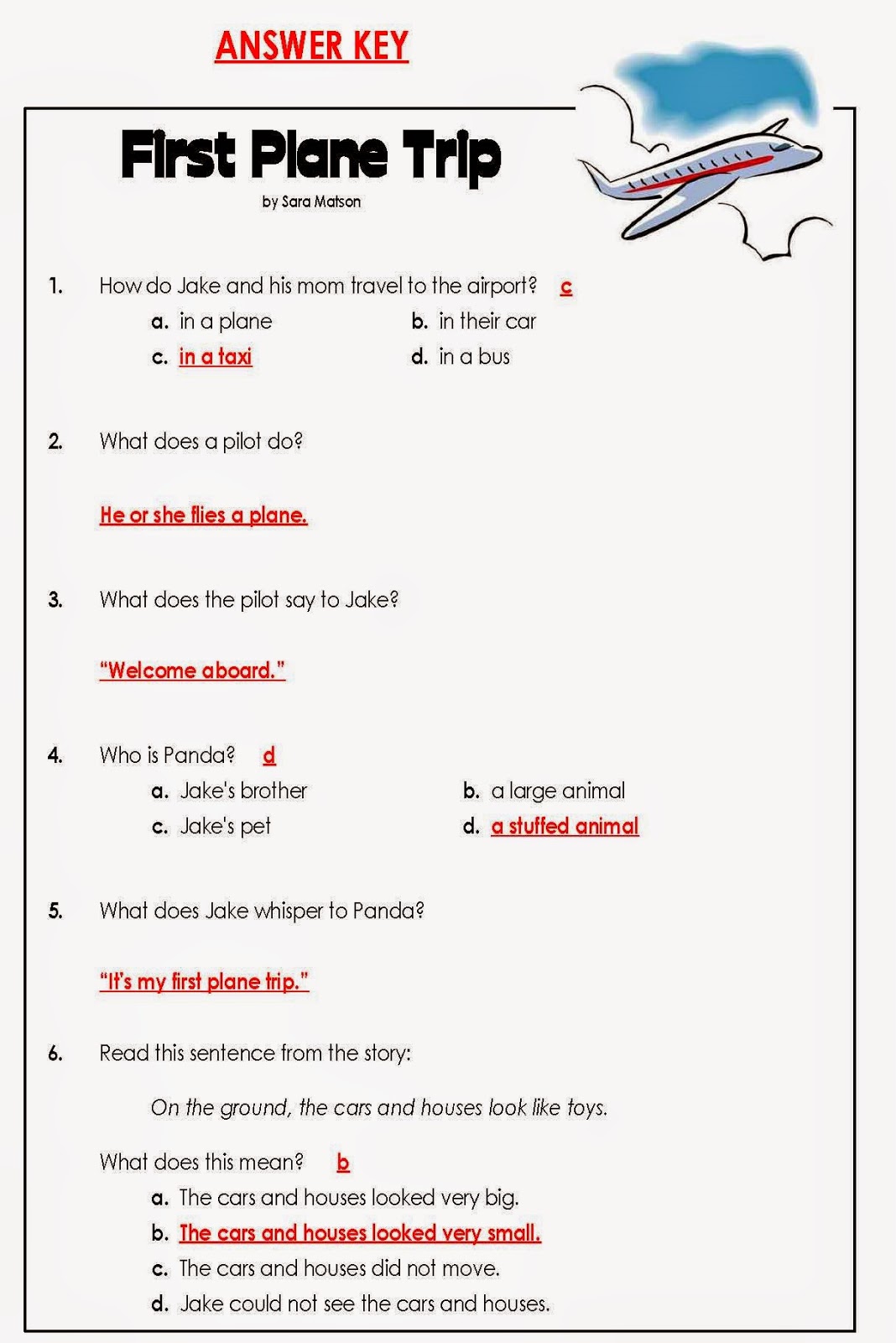 Happy reading blog 閱。悅。樂: First Airplane Trip