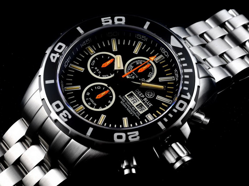 All Best Watches : DEEP BLUE Daynight 65 T-100 VALJOUX 7750