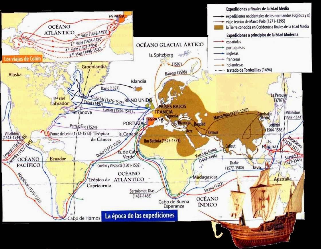 Historia de España 2ºBach Sauces : COMENTARIO DE UN MAPA DE LA ERA DE ...