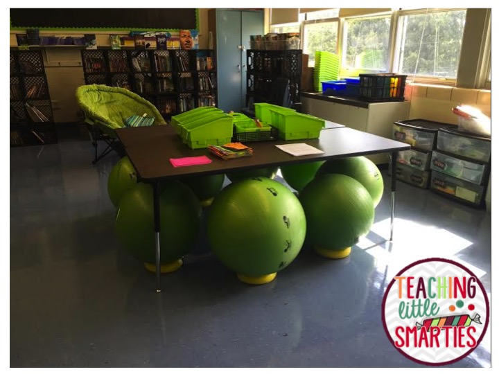 Stability Ball Seating - Teaching Little Smarties