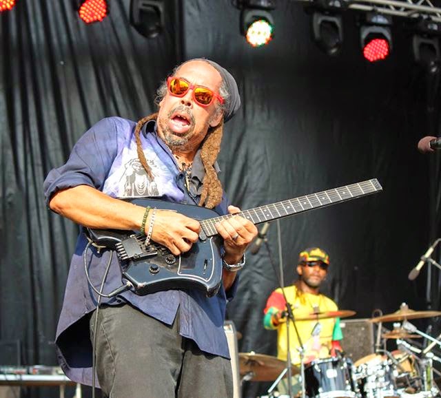 JAHMAN PHOTO ARCHIVES: Stephen ´´Cat´´ Coore e Tony ´´Ruption´´ Williams..