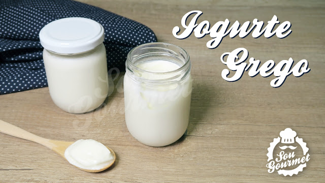 Iogurte Grego Fácil na Iogurteira